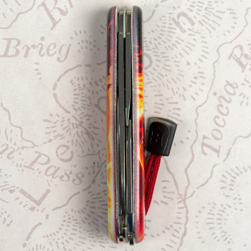 Складной нож Victorinox SPARTAN ZODIAC Красный огненный конь 1.3603 ...